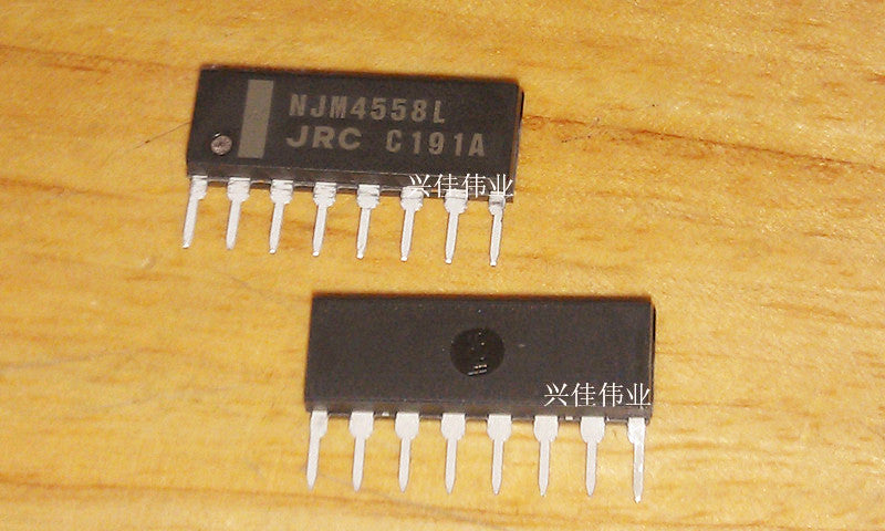NJM4558L SIP-8 JRC4558 JRC Dual Operational Amplifier – Inkocean Technologies