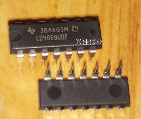 CD4069 CD4069UBE DIP14 hex inverter logic chips – Inkocean Technologies