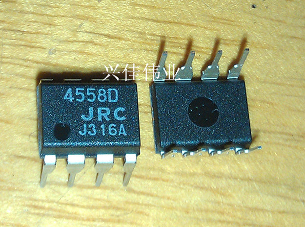 4558D JRC 4558 NJM4558D dual operational amplifier DIP8 – Inkocean Technologies