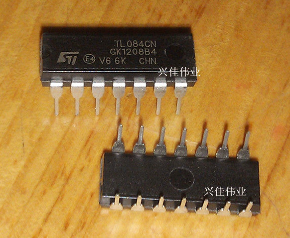TL084 TL084CN DIP-14 pin DIP Quad Operational Amplifier JFET Linear bu – Inkocean Technologies