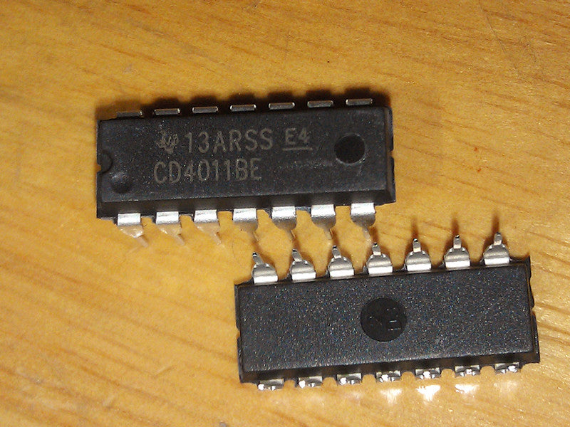CD4011 CD4011BE DIP14 CMOS Quad 2-input NAND gate logic chips – Inkocean Technologies