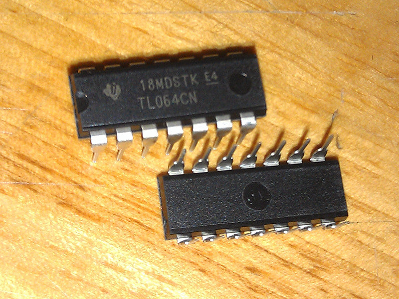 TL064 TL064CN DIP-14 line of low-power op-amp chip – Inkocean Technologies