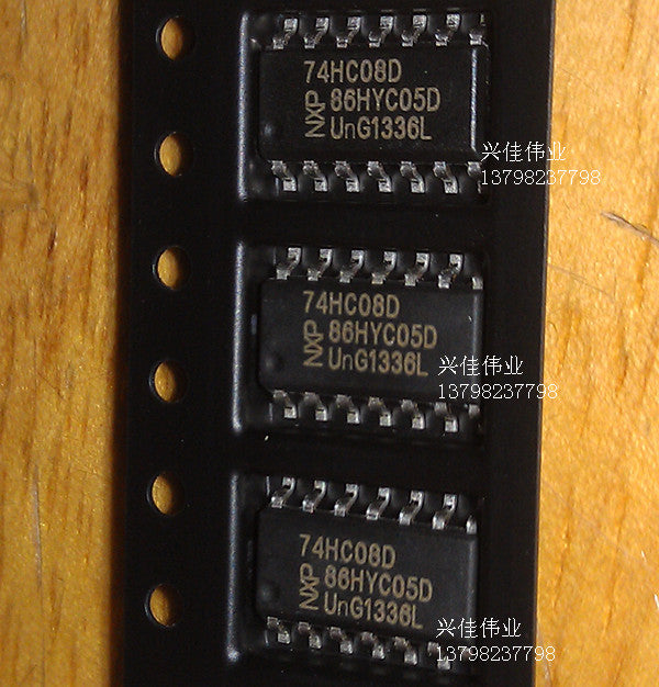 logic chip 74HC08 74HC08D forty-two input AND gate SOP14 package – Inkocean Technologies