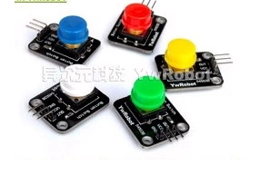 Electronic building blocks big button module button module colored sui – Inkocean Technologies