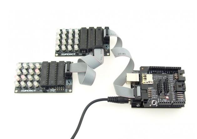 Dfrobot Arduino Idc10 Rgb Module Usbtinyisp Downloader Dedicated Cable