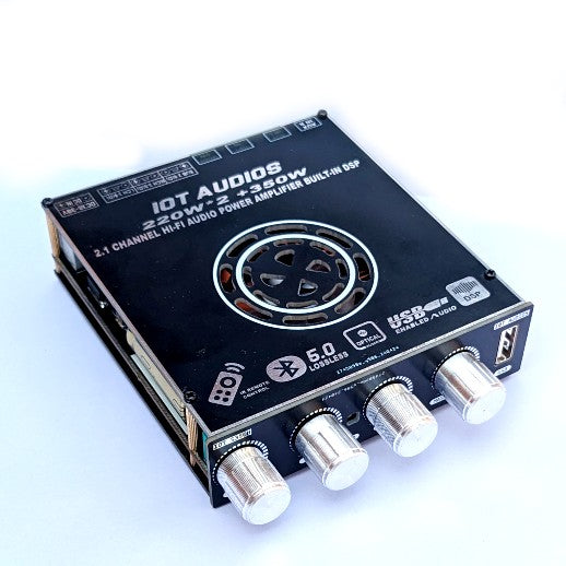 IOT-Audios IOT-S350H TPA3251 220WX2+350W Bluetooth 5.0 with DSP, Optic ...