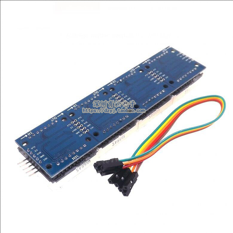 MAX7219 dot matrix module 4 dot matrix integrated display module MCU c ...