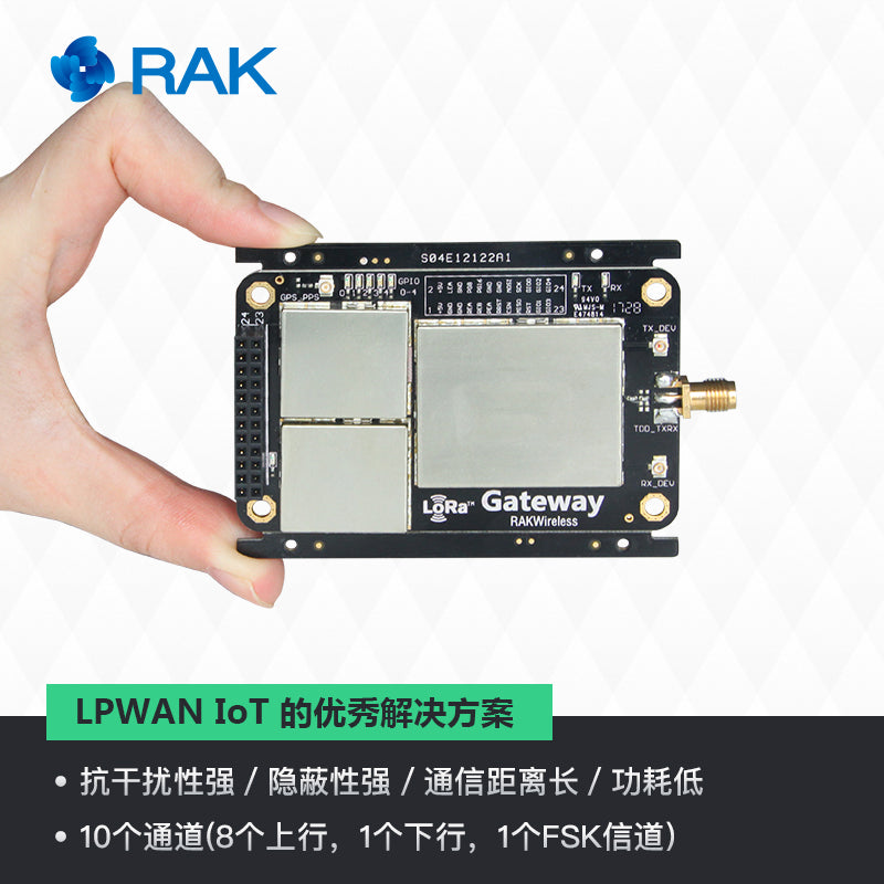 RAK831 LoRa/LoRaWAN gateway module SX1301wifi module long-distance com ...