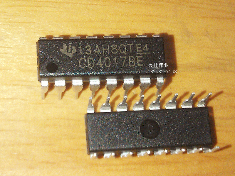 CD4017 CD4017BE CMOS counter / distributor DIP-16 – Inkocean Technologies