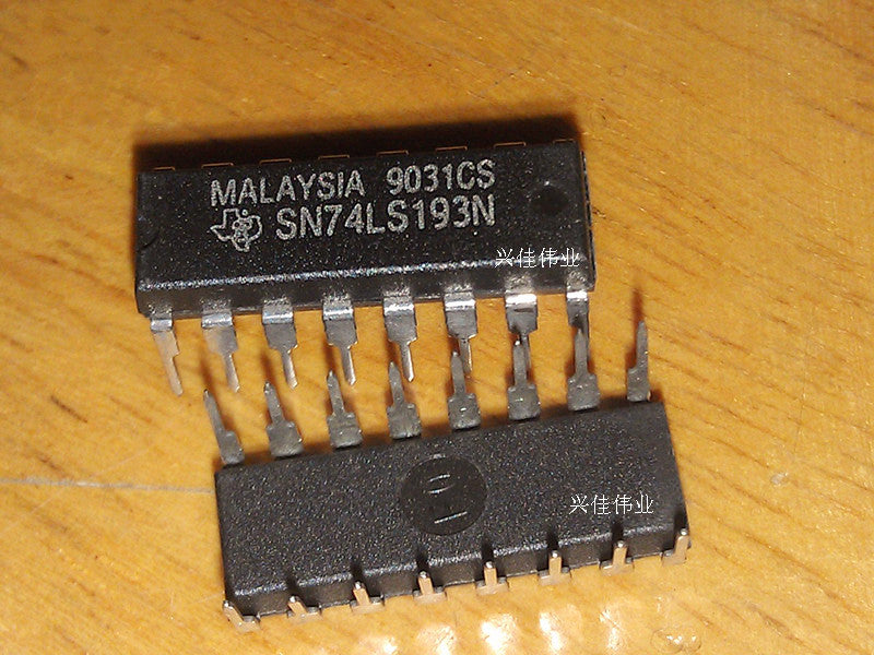 74LS193 SN74LS193N DIP16 dual-clock reversible counter – Inkocean ...