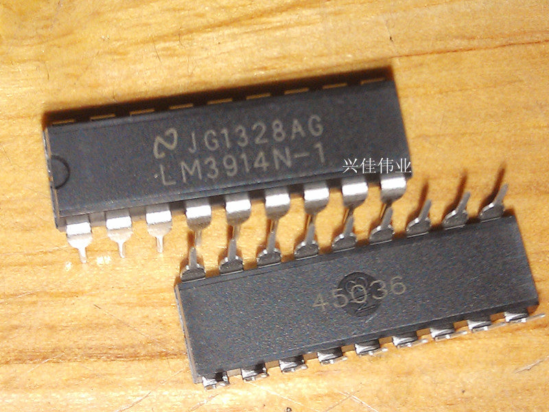 The LM3914 LM3914N-1 LED bar graph display driver DIP-18 – Inkocean ...