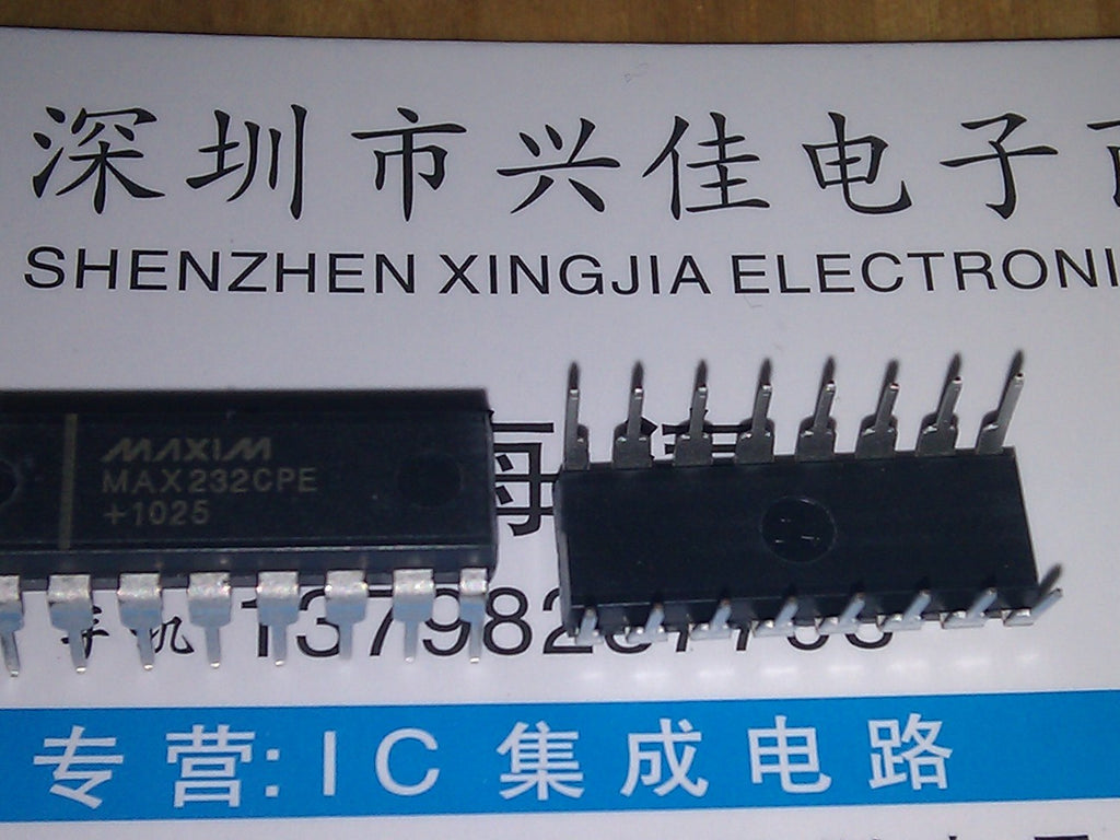 MAX232 MAX232CPE MAX232EPE DIP16 chip serial communication converter – Inkocean Technologies