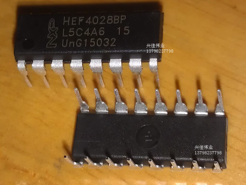 HEF4028BP DIP-16 package logic signal switch multiplex decoder chip ...