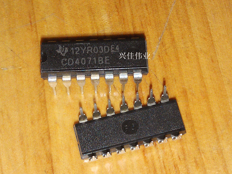 CD4071 CD4071BE CD4071BD DIP-14 logic chips / binary counting ...