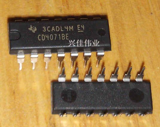 CD4071 CD4071BE DIP14 logic chip quad two-input OR gate – Inkocean ...