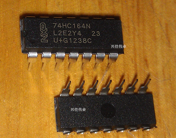 74HC164N eight serial input / parallel output shift register DIP14 pac ...