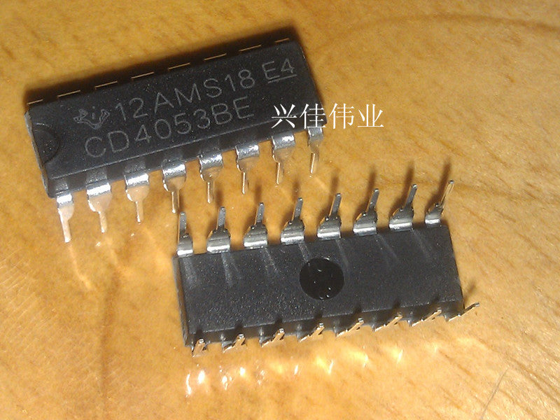 CD4053 CD4053BE DIP-16 multiplexer / demultiplexer – Inkocean Technologies