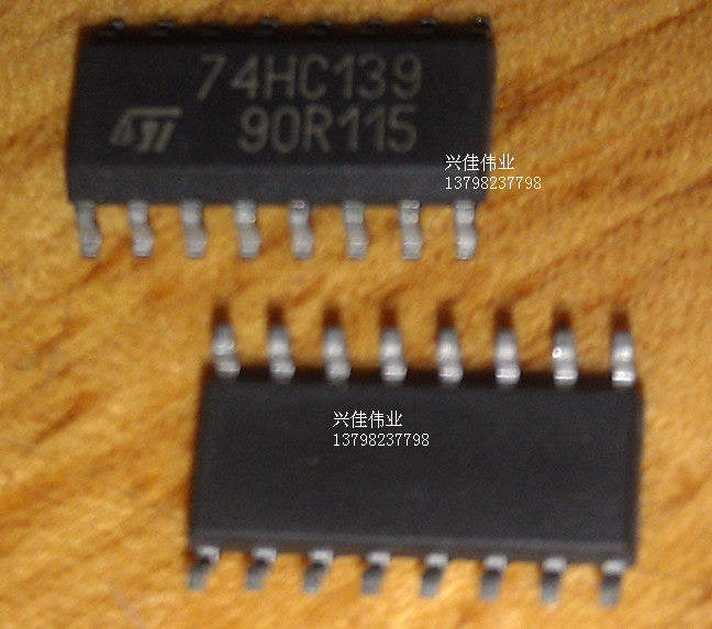 74HC139D 74HC139 SOP package double 2-4 line decoder / demultiplexer ...
