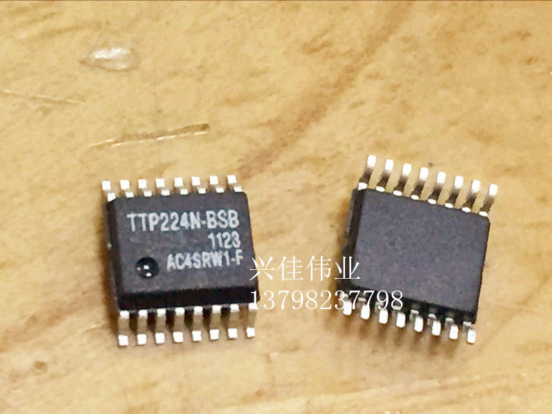 TTP224N-BSB TTP224 SSOP16 4 key touch IC Winton TONTEK – Inkocean ...