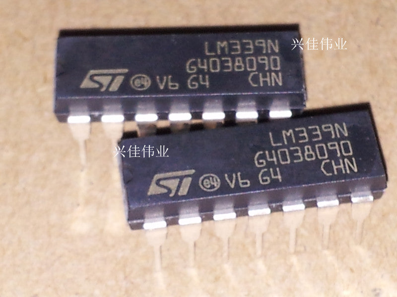 LM339 LM339N DIP-14 four precision voltage comparator ST – Inkocean Technologies