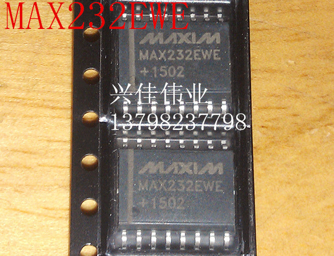 MAX232 MAX232CWE MAX232EWE RS-232 transceiver SOP16-7.2 wide-body ...