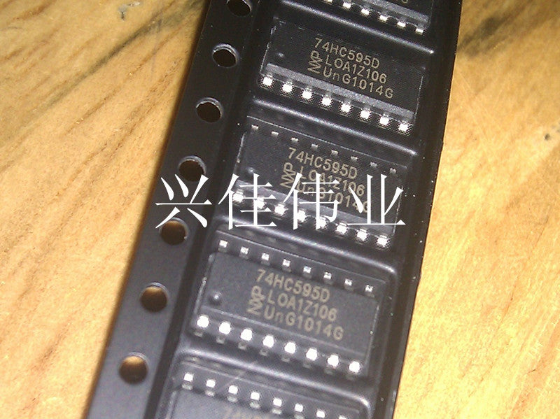 74HC595 74HC595D SN74HC595D 8-bit serial register SOP-16 – Inkocean ...