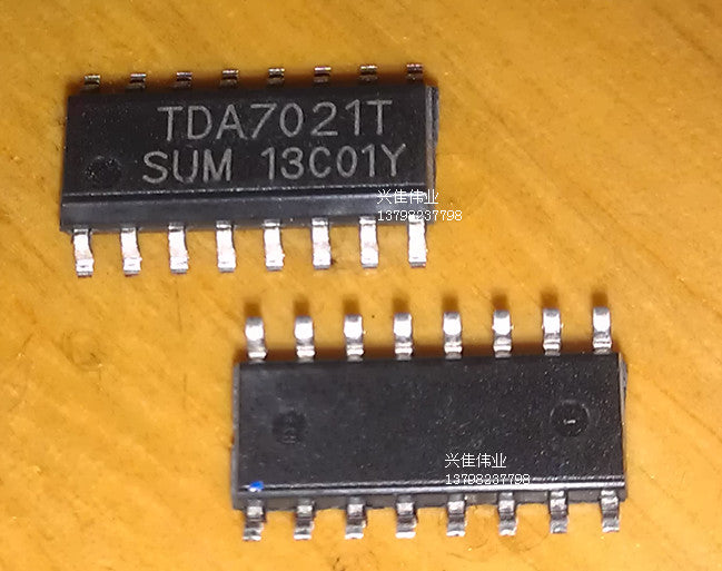 single-chip FM receiver circuit TDA7021 TDA7021T SOP16 package ...
