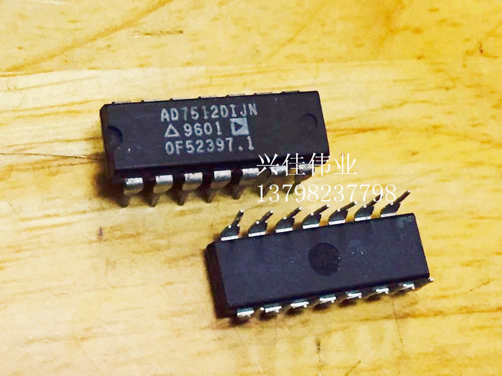 Line AD7512DIJN AD7512 7512 DIP-14 Interface analog chips – Inkocean ...