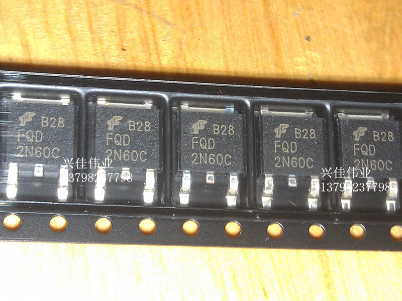 FQD2N60C 2N60C 600V 1.9A MOSFET TO-252 – Inkocean Technologies