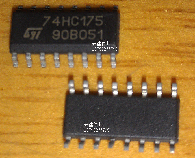 74HC175D 74HC175 SOP16 package four D-type flip-flip-flop – Inkocean ...