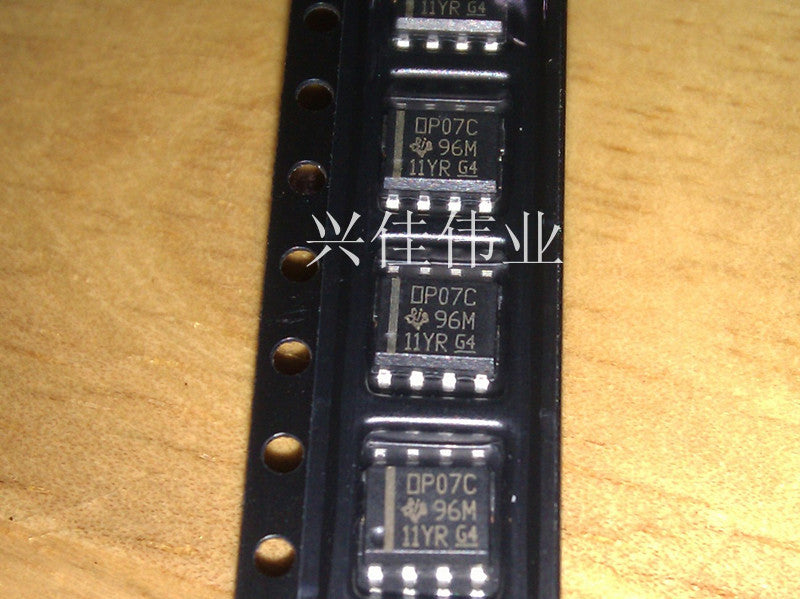 operational amplifier OP07 OP07C OP07CDR SOP8 low noise bipolar op amp – Inkocean Technologies