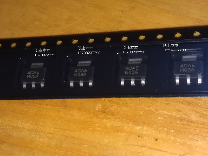 screen LM1117IMPX-ADJ N03A power regulator chip package SOT223 ...