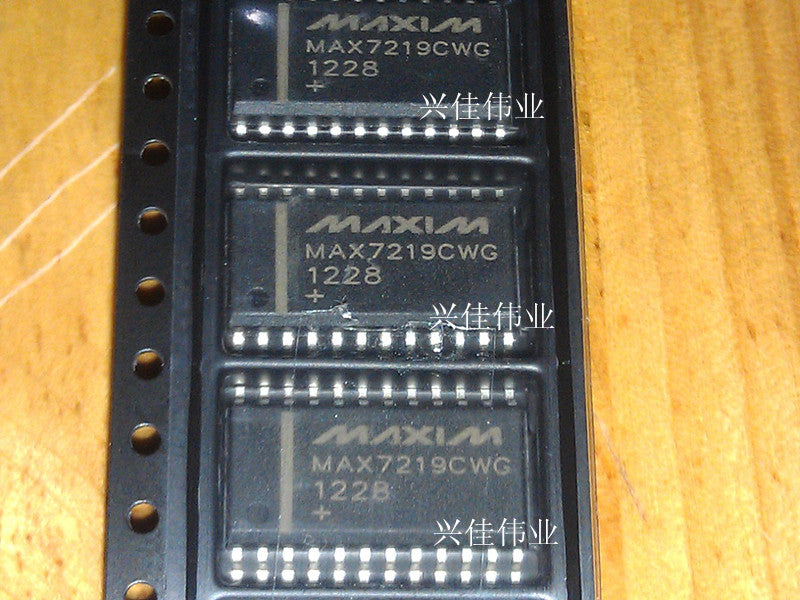 MAX7219 MAX7219CWG MAX7219EWG SOP24 LED Display Drivers – Inkocean ...