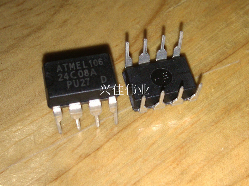 24C08 AT24C08 AT24C08A AT24C08AN DIP8 memory IC DIP 8-pin – Inkocean ...
