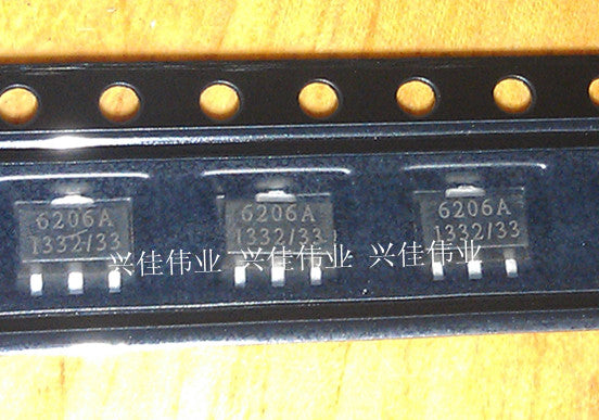 ME6206A33PG ME6206-3.3V 6206A-3.3V SOT89 regulator chip – Inkocean ...