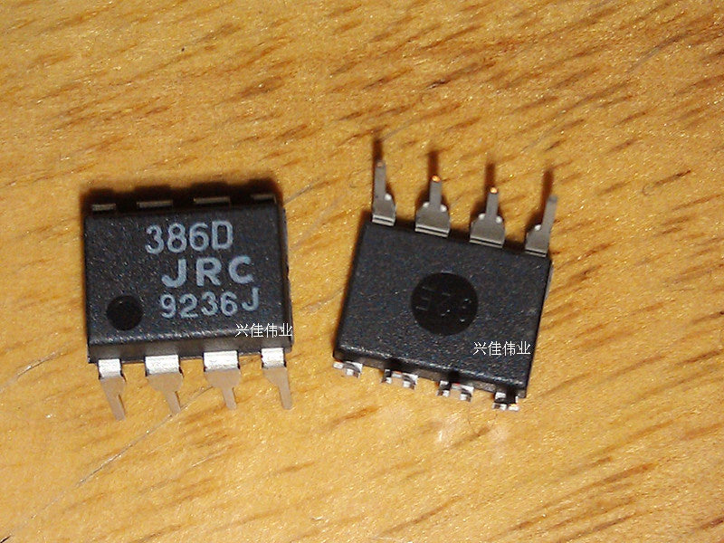 JRC3860 JRC386D 386D DIP8 audio amplifier – Inkocean Technologies