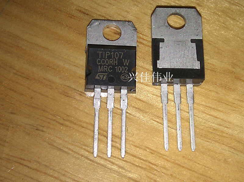 TIP107 TO-220 PNP Darlington transistor 100V 8A 80W – Inkocean Technologies