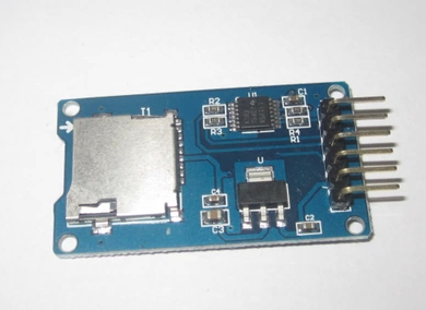 Micro SD card Mini TF card reader module SPI interface with level conv ...