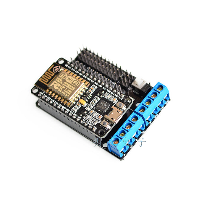 NodeMCU + ESP motor drive expansion board kit ESP12E Lua WiFi smart ca ...