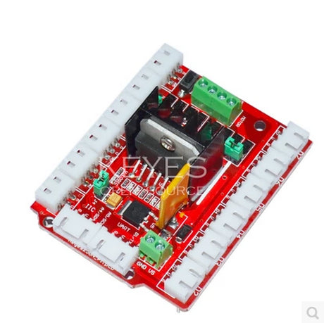 L298N Motor Shield dual high-current DC motor drives – Inkocean ...