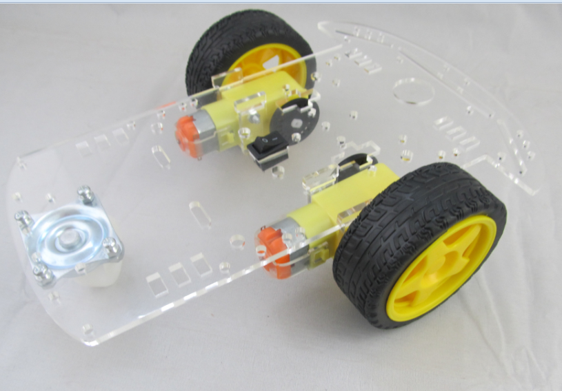 Smart car chassis Tracing car robot car chassis with encoder / speed ...