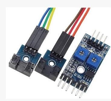 2-way speed sensor module motor speed counting module groove coupler m ...