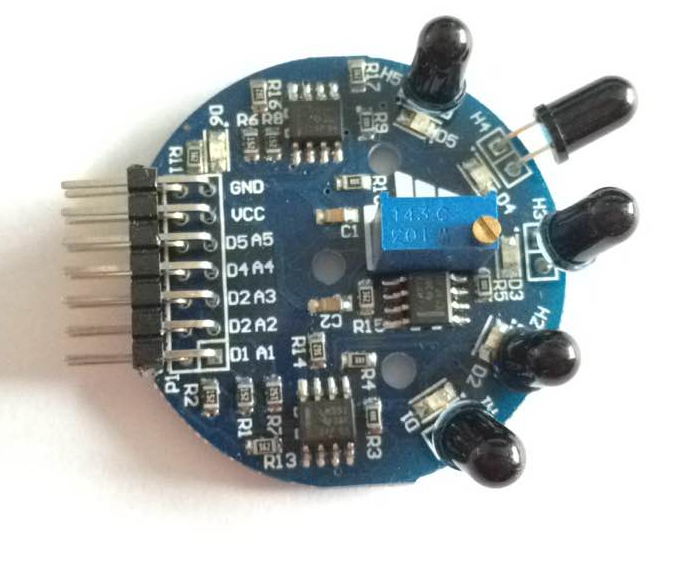 Rd flame sensor module outputs analog digital dual fire-fighting robot ...