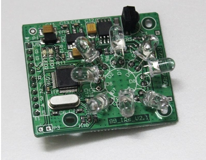 Smart home / remote / serial IR learning module 8-emitting head, with ...