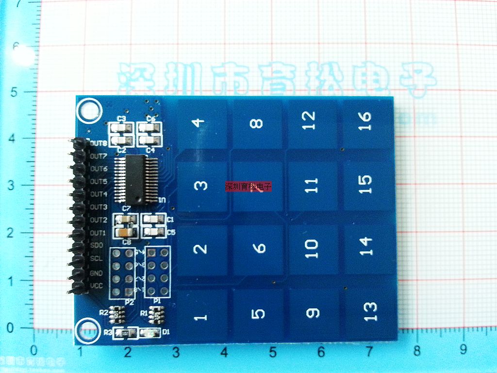 TTP229 16 road capacitive touch switch digital touch sensor module ...