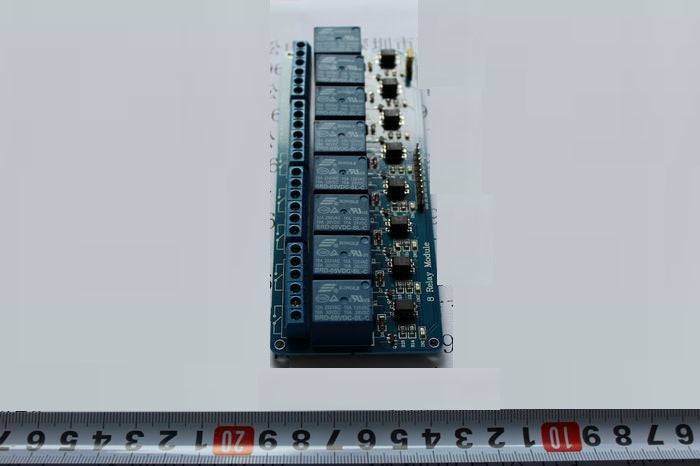8 relay module with optocouplers, relay control panels, with light PLC ...
