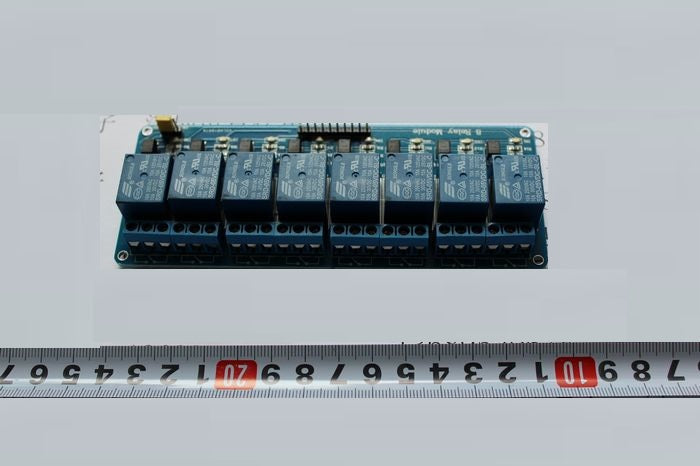 8 relay module with optocouplers, relay control panels, with light PLC ...