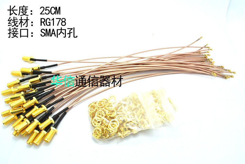 ipex turn sma sma line ipx UFL transfer cable WIFI / GSM / 3G / 4G / i ...