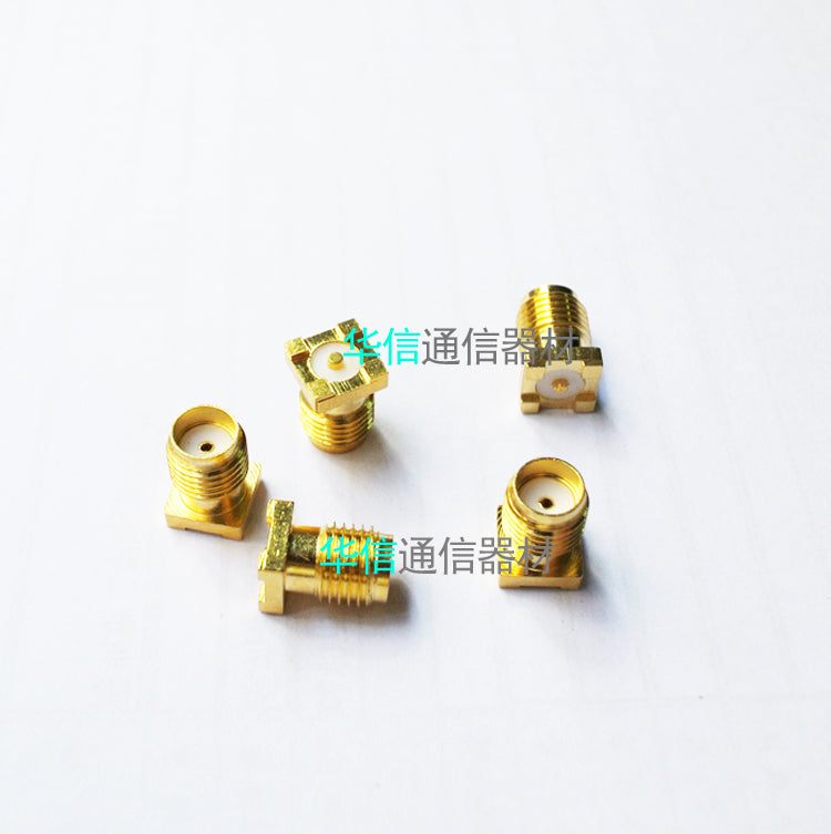 SMA-KE (SMD）Transposon SMA antenna female short legs welded plate fema ...