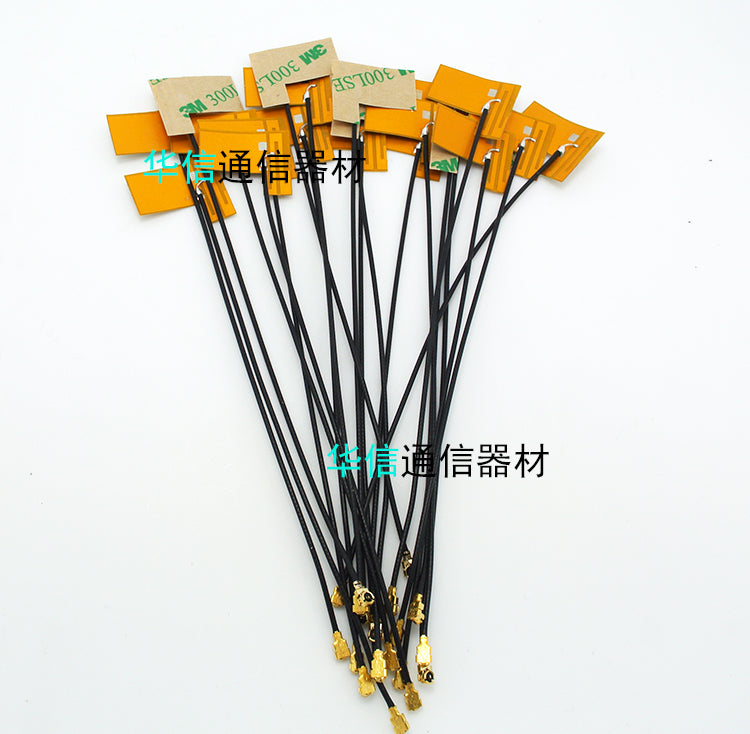 2.4G FPC antenna WIFI built-in antenna FPC soft yellow film 2.4G anten ...